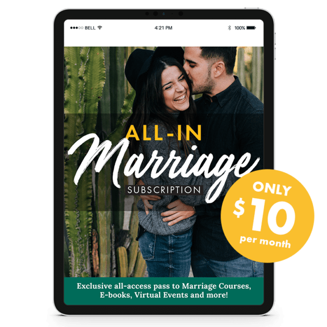 Resources for Married Couples - First Things First - Marriage